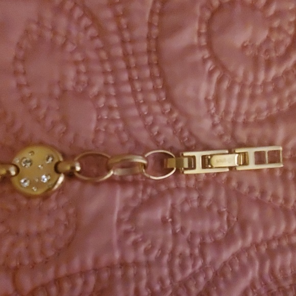 Brighton | Jewelry | Brighton Gold Bracelet With Swarovski Crystals ...